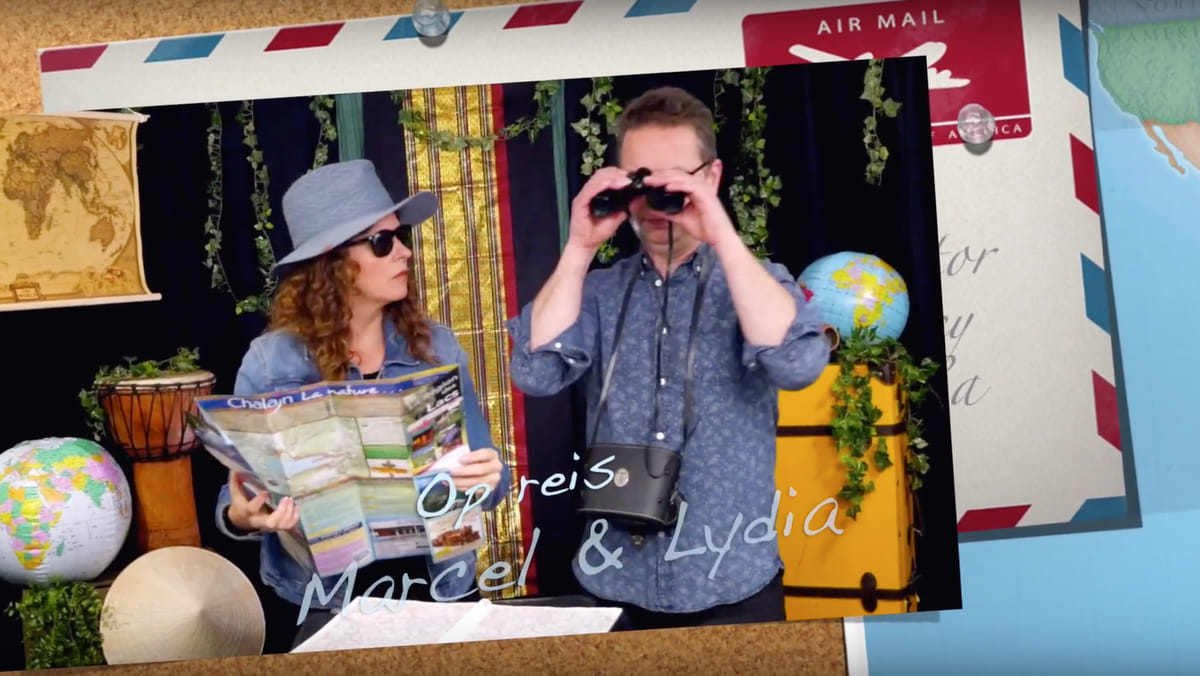Vrolijk lied van Marcel en Lydia: 'Op reis' - Nederland Zingt