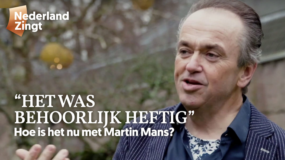 Zo gaat het met dirigent Martin Mans na zijn fietsongeluk - Nederland Zingt